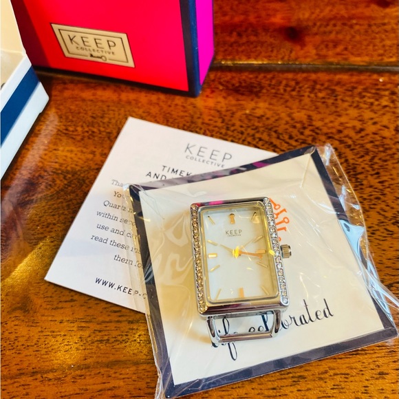 KEEP Collective | Jewelry | Keep Collective Tank Timekey Pave Silver ...